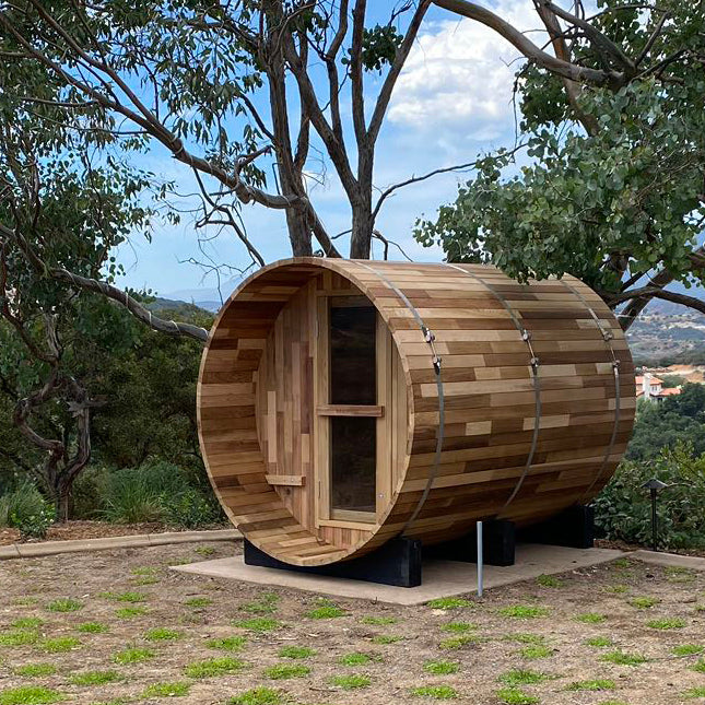 Outdoor Saunas: Unwind in Nature's Embrace – SaunasAreUs